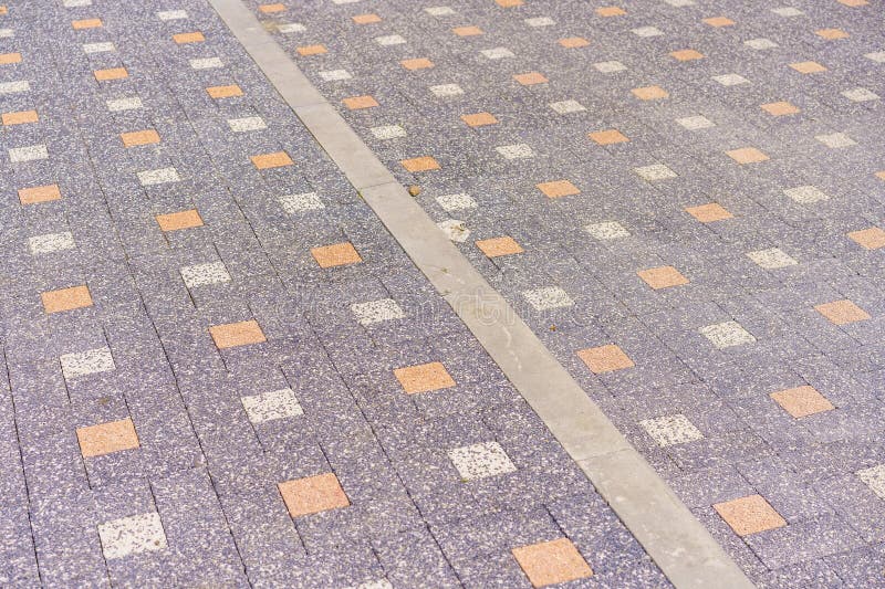 Rough Textured Paving Slab Surface with Selective Focus. Background or ...
