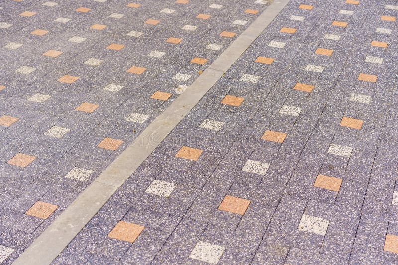 Rough Textured Paving Slab Surface with Selective Focus. Background or ...