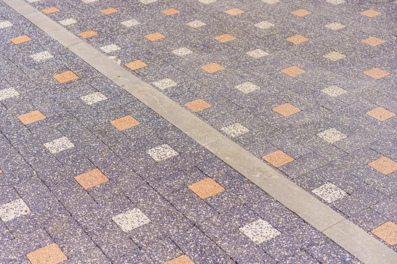 Rough Textured Paving Slab Surface with Selective Focus. Background or ...