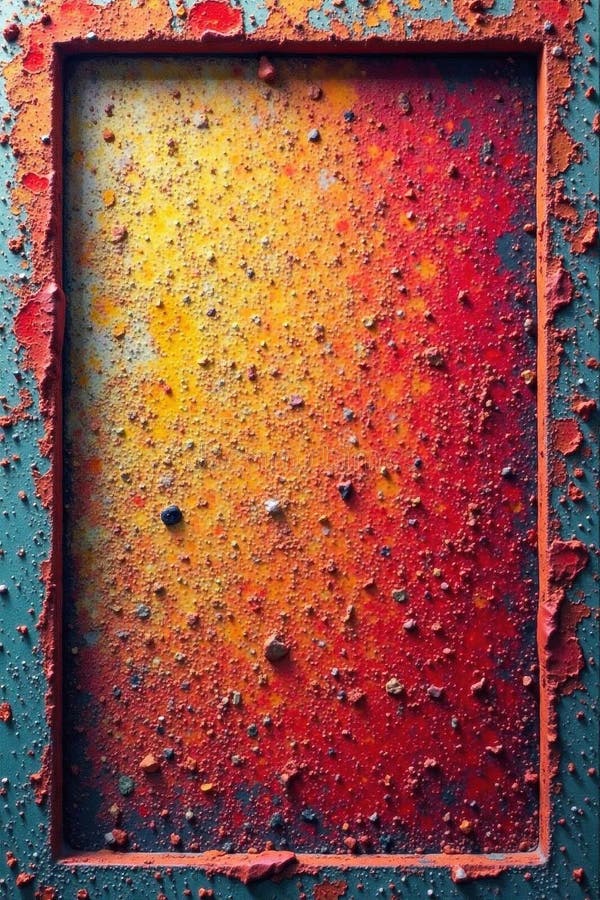 Rough Textured Rectangle Border, Dirty Stencil Trace, Distressed ...