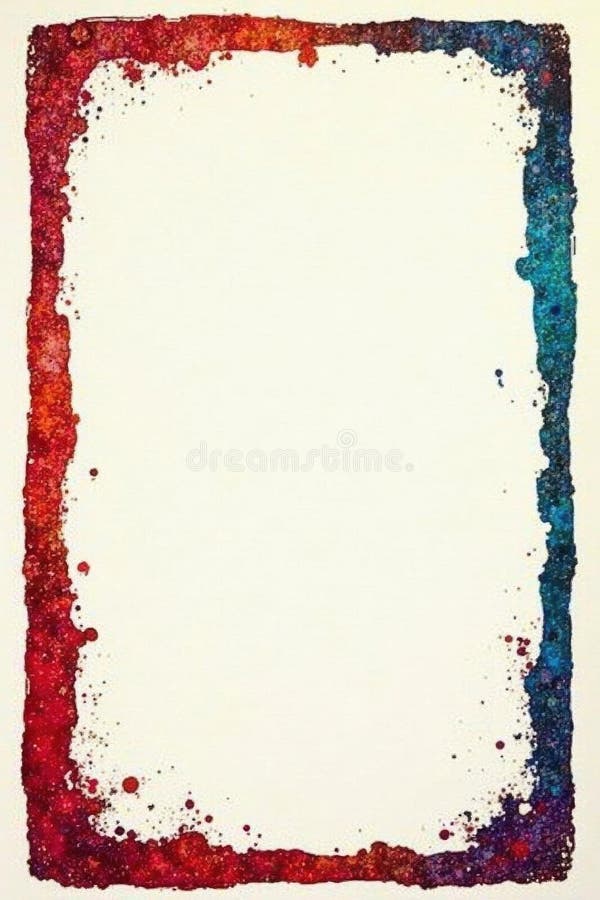 Rough Textured Rectangle Border, Dirty Stencil Trace, Industrial, Image ...