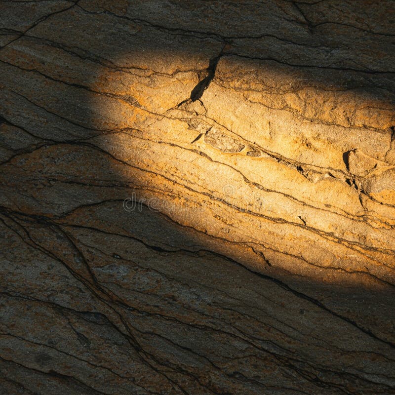 Rough Textured Rock Surface Featuring Layered Sedimentary Patterns ...