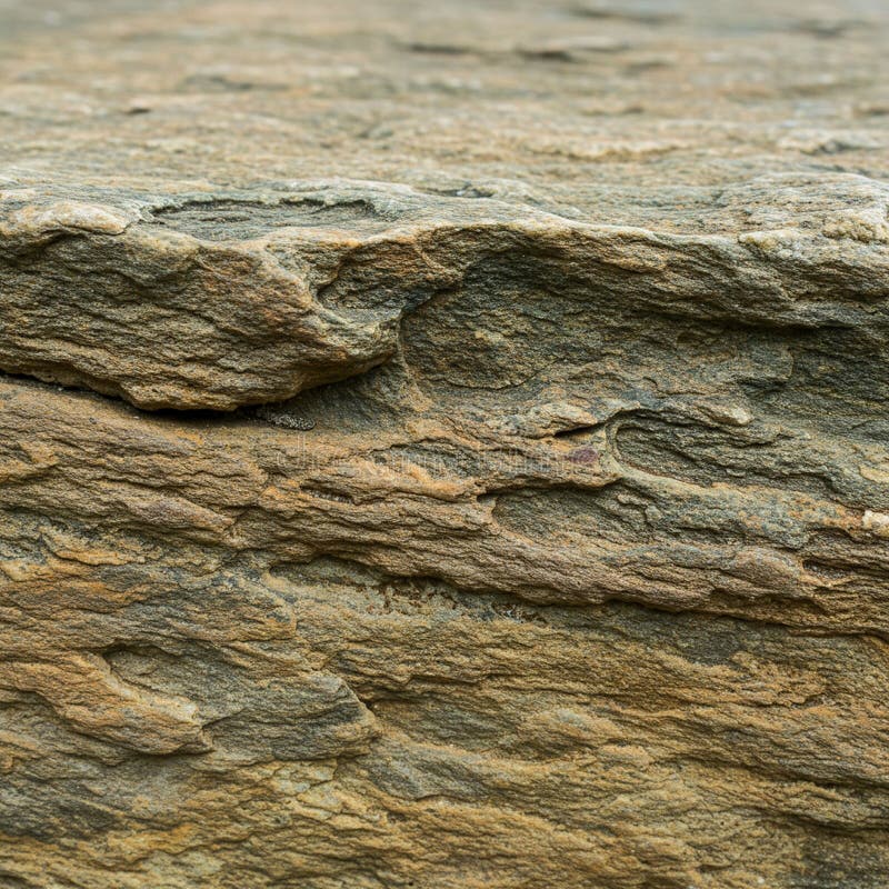 Rough, Textured Rock Surface with Visible Stratified Layers, Suggestive ...