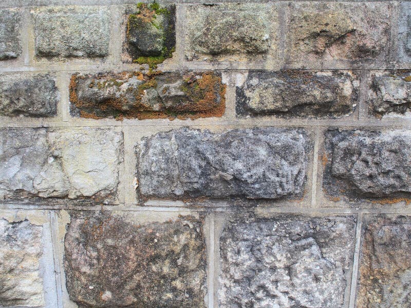 Rough Textured Sandstone Block Wall Stock Photo - Image of blocks, wall ...
