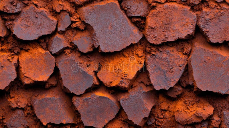 Rough, Textured Surface of Rusted Metal Creates a Striking Visual ...