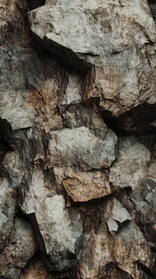 Rough Textures of Rocks, a Detailed Exploration of Stone Formations ...