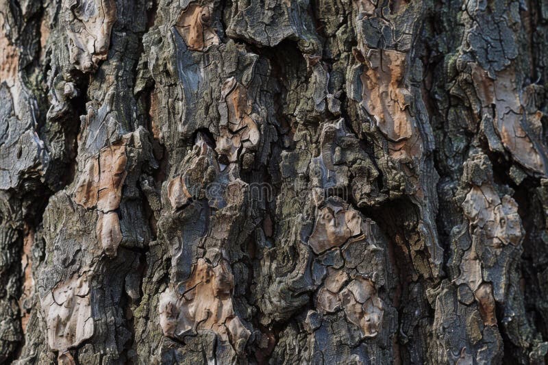 Rough Tree Bark stock illustration. Illustration of aged - 342138891