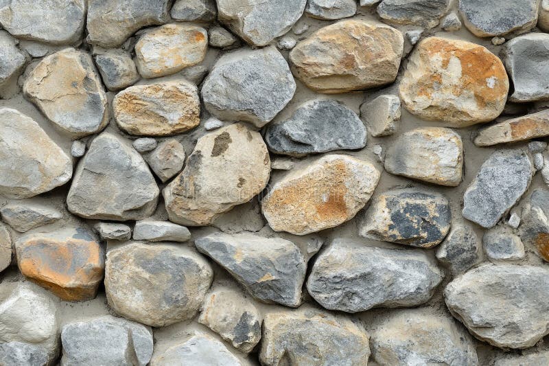 Dark Stone Wall Pattern with Uneven Texture. Artificial Intelligence ...