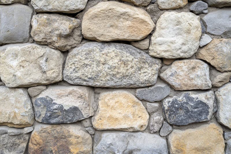 Dark Stone Wall Pattern with Uneven Texture. Artificial Intelligence ...
