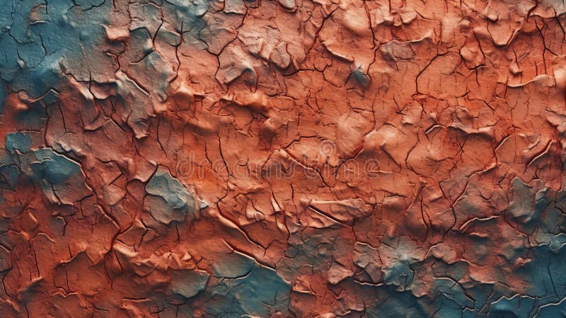 A Rough and Uneven Texture Created by Textured Paint. Generative AI ...