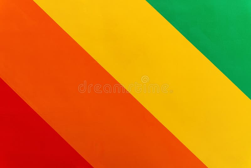Rough Wall with 4 Color Stripes Stock Photo - Image of stucco, rough ...