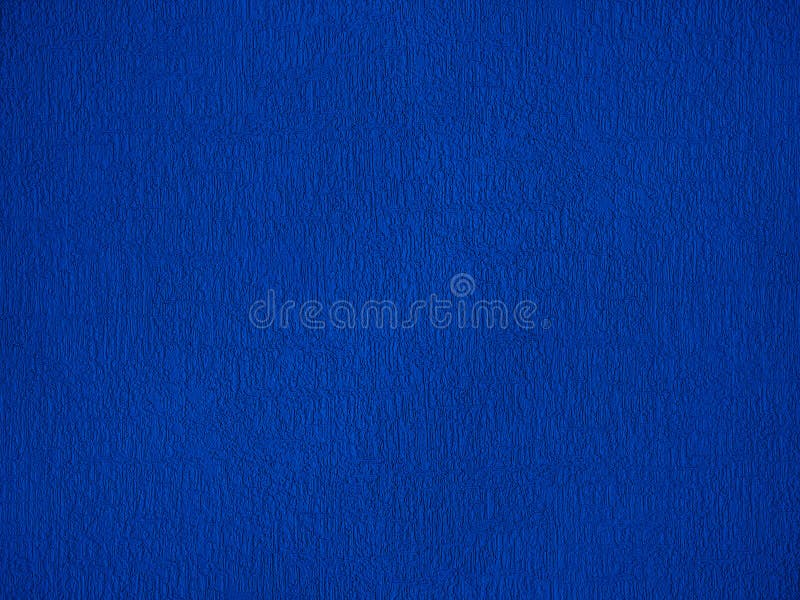 Rough Wall Plaster Blue Color Texture. Grunge Scratched Surface ...