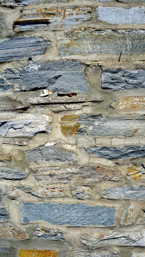 Rough Wall Stone Texture Vertical Stock Image - Image of paint ...