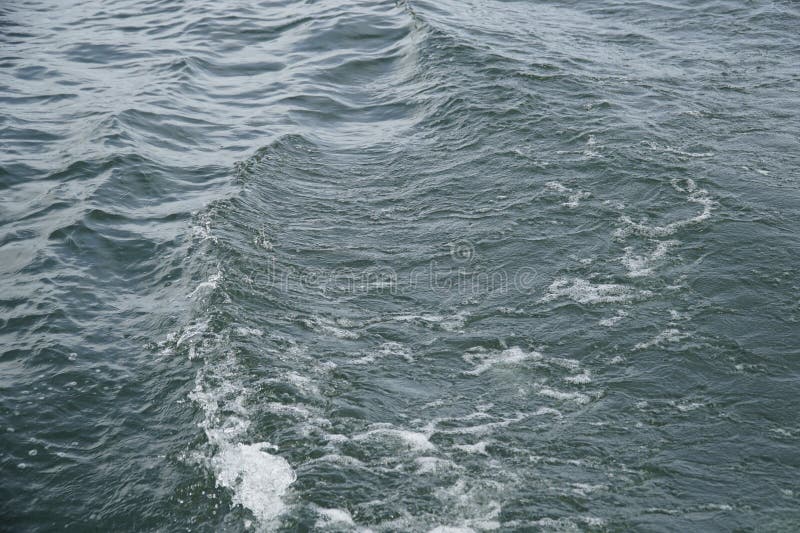 Rough Water Surface with Waves Stock Photo - Image of surface, river ...