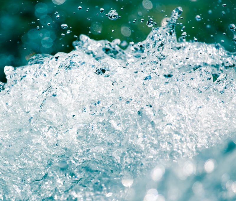 Rough water from waves stock image. Image of ocean, freshness - 95789633