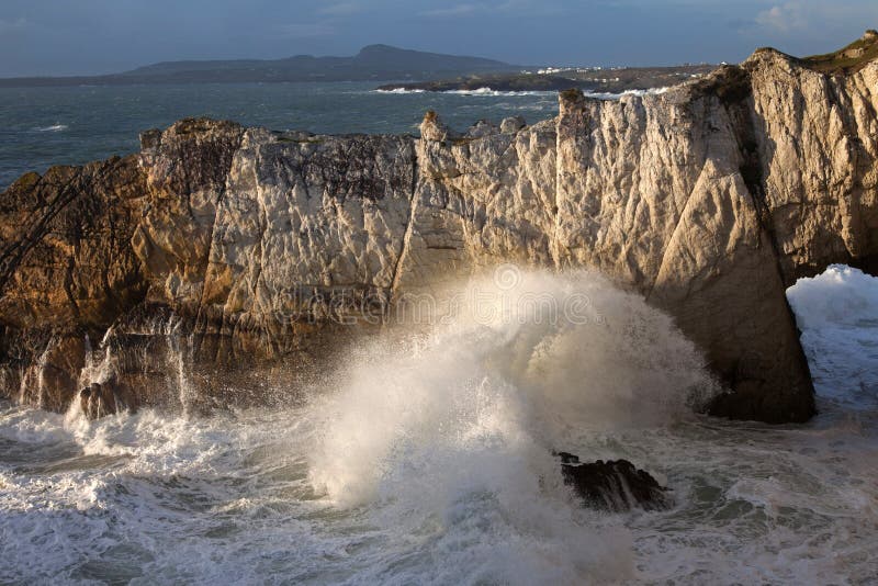 Rough weathe stock image. Image of rhoscolyn, trearddur - 21994435