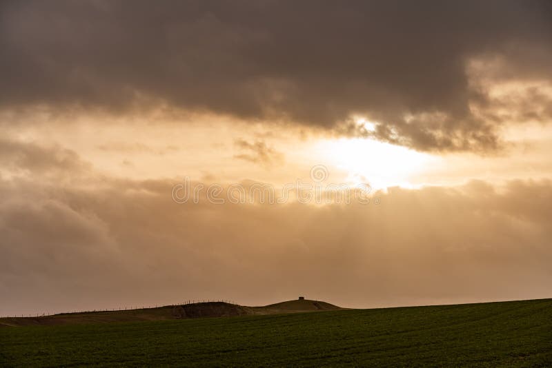 Rough Weather Off the Isle of Anglesey North Wales Stock Photo - Image ...