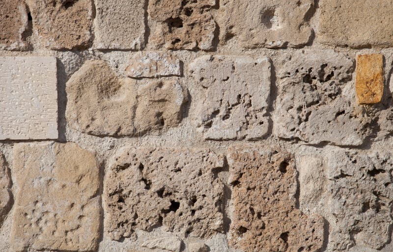 Rough Weathered Sandstone Surface Texture Close Up Stock Image - Image ...