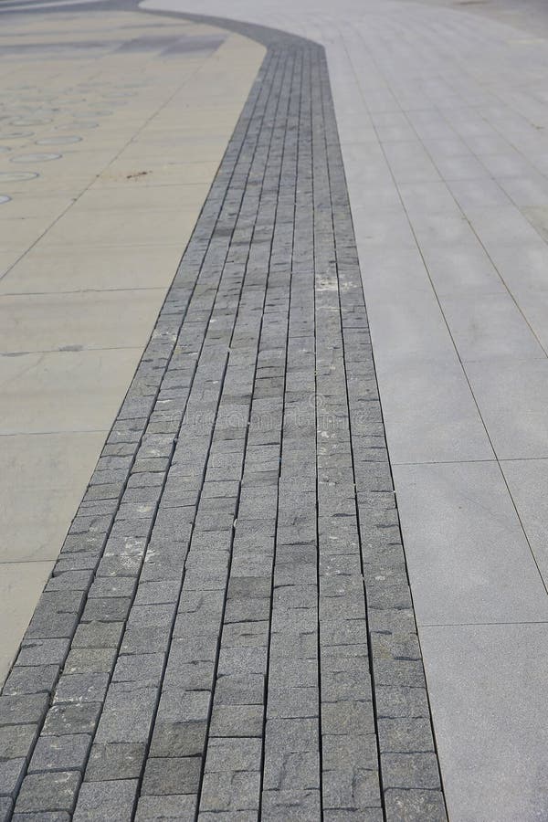 Rough Wet Street Pathway in Grid Pattern for Design, Top View. Cobble ...