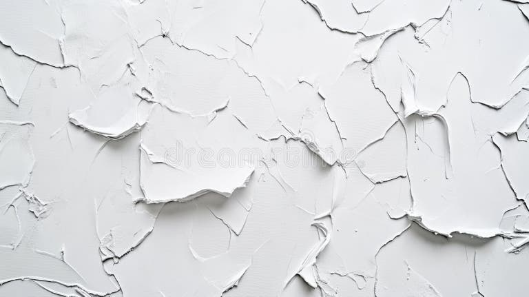 White Abstract Background Displaying a Rough Creative Plaster Design ...