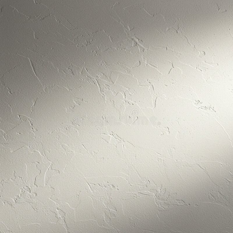 Rough White Plastered Wall with an Uneven Texture. the Surface Displays ...