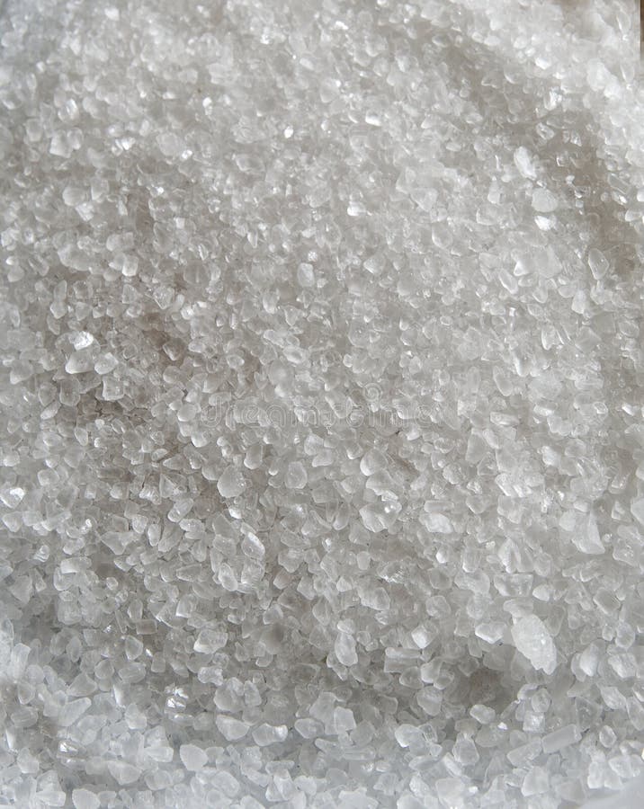 Rough White Sea Salt Texture Stock Photo - Image of pattern, bath: 83217952