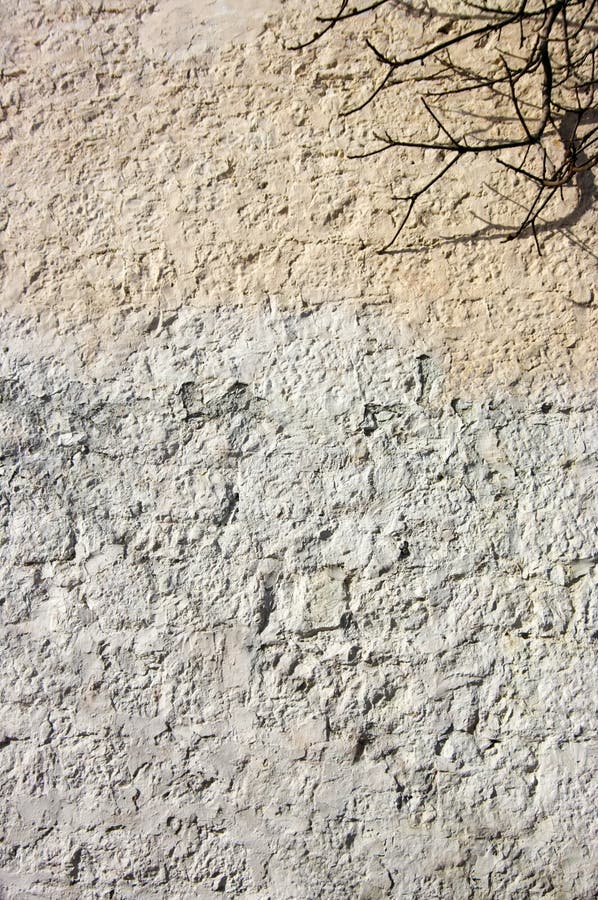 Rough Whitewashed Limestone Wall Texture Stock Photo - Image of rock ...