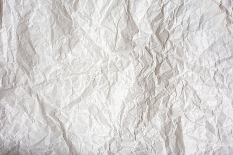 The Rough Wrinkled Paper Isolate Stock Photo - Image of texture, rough ...
