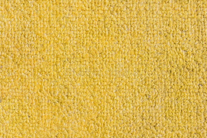 Yellow Rough Carpet Texture Stock Photo - Image of floor, textured ...