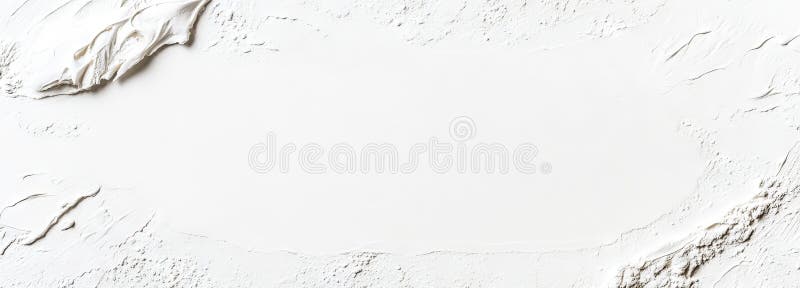 Roughly Textured White Plaster Forms the Background, Complete with ...