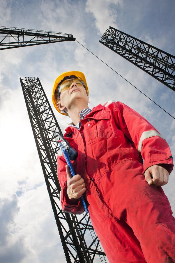 Roughneck stock image. Image of pillars, high, confident - 26382997