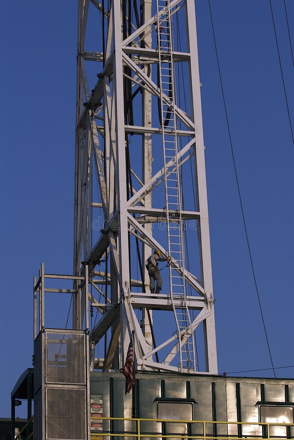 Derrick stock photo. Image of drilling, yellow, board - 5900372