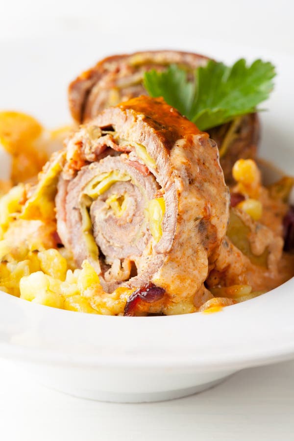 Roulade stock photo. Image of kitchen, cuisine, dish - 55064548