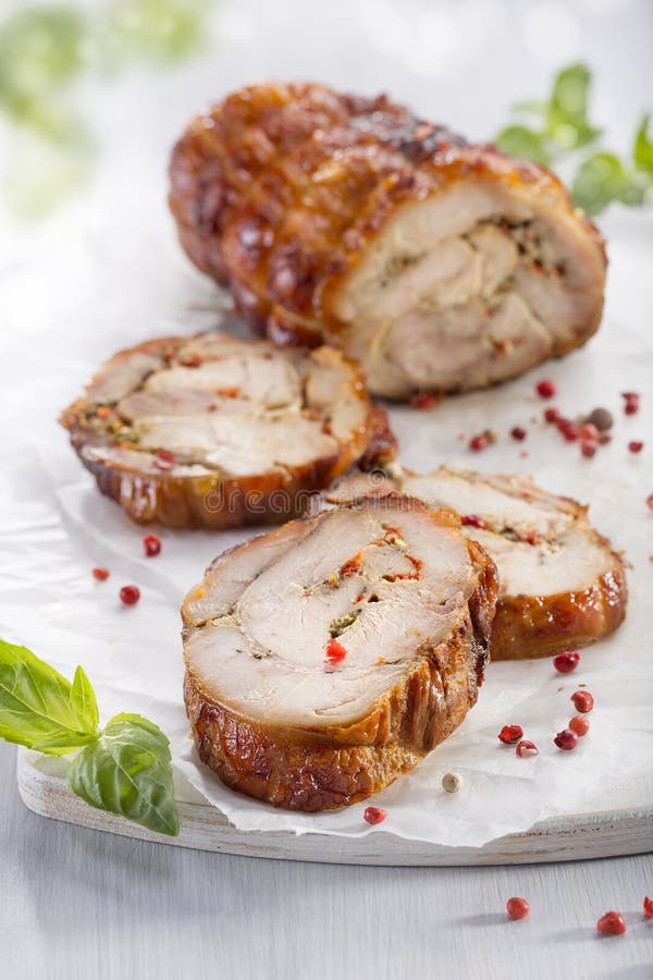 Roulade De Viande De Poulet Image stock - Image du roulement, viande ...