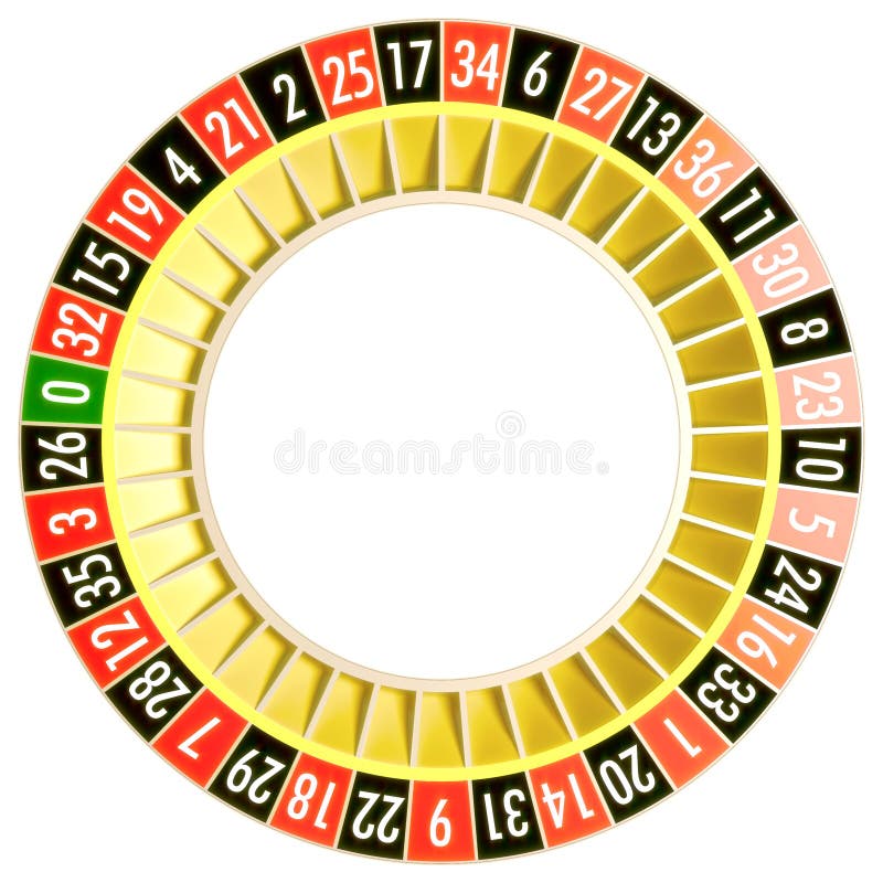 Roulette wheel numbers stock vector. Illustration of vector - 16829712