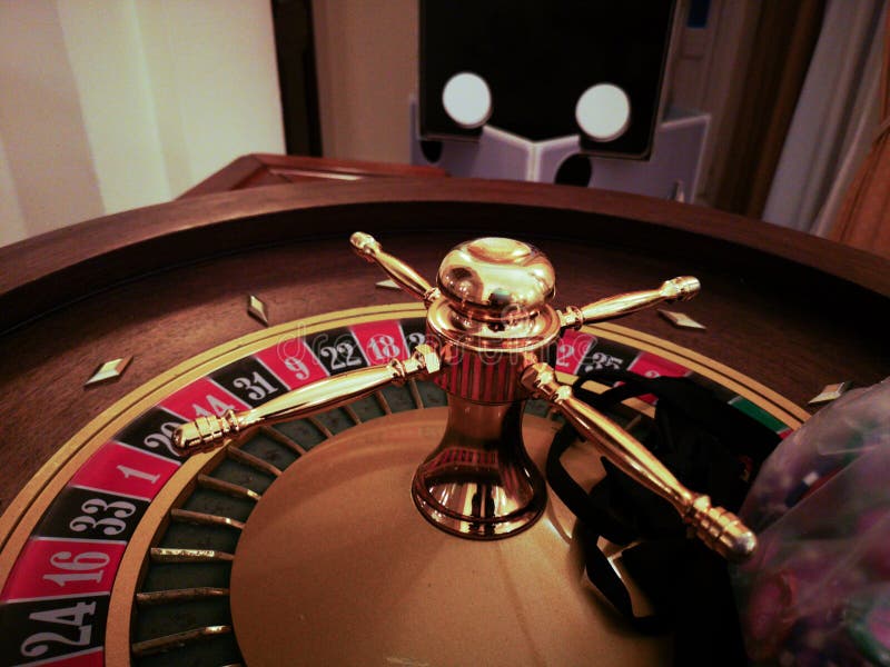 Roulette in a casino stock image. Image of fortune, platform - 240792853