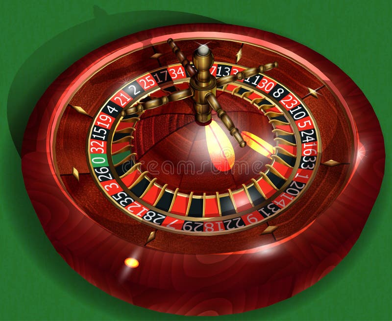 Euro Roulette Wheel Symbol Win Stock Vector - Illustration of business ...