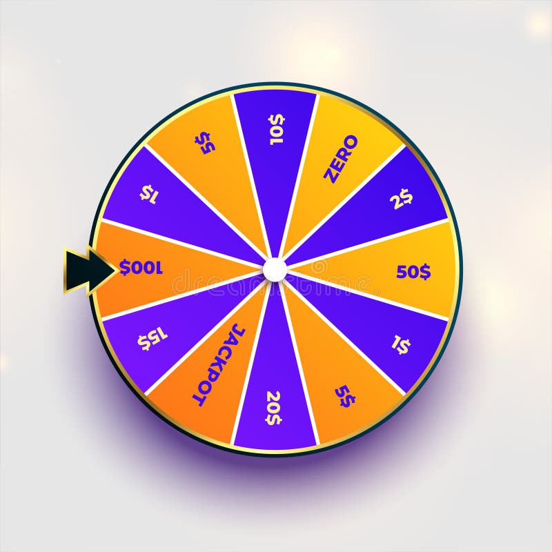 Roulette 3d Fortune Wheel Isolated Vector Illustration For Gambling ...