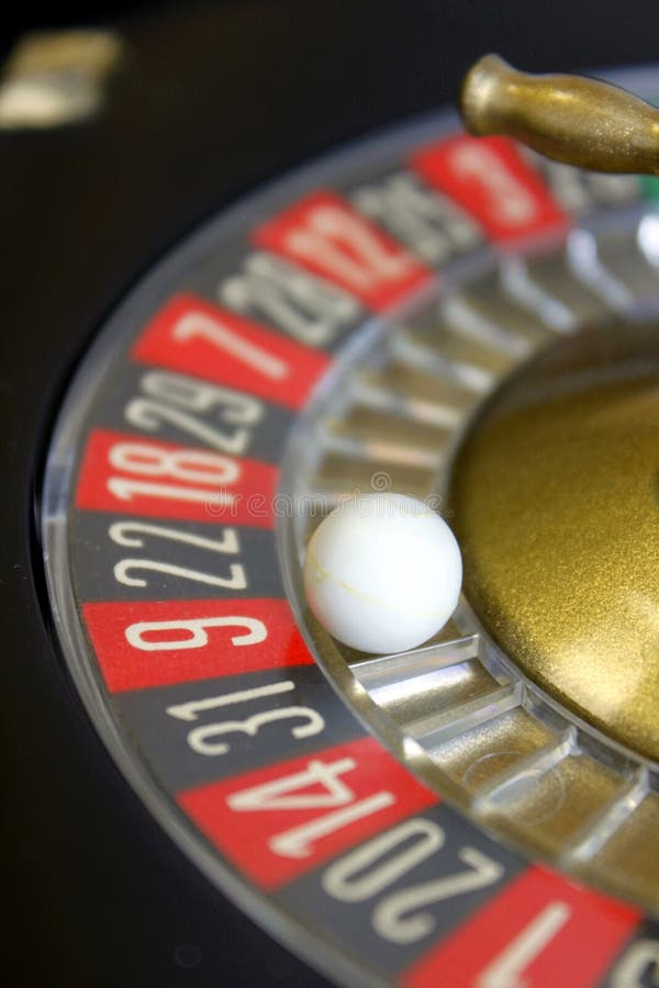Roulette Game Play Luck Number Red Black Stock Photo - Image of ...