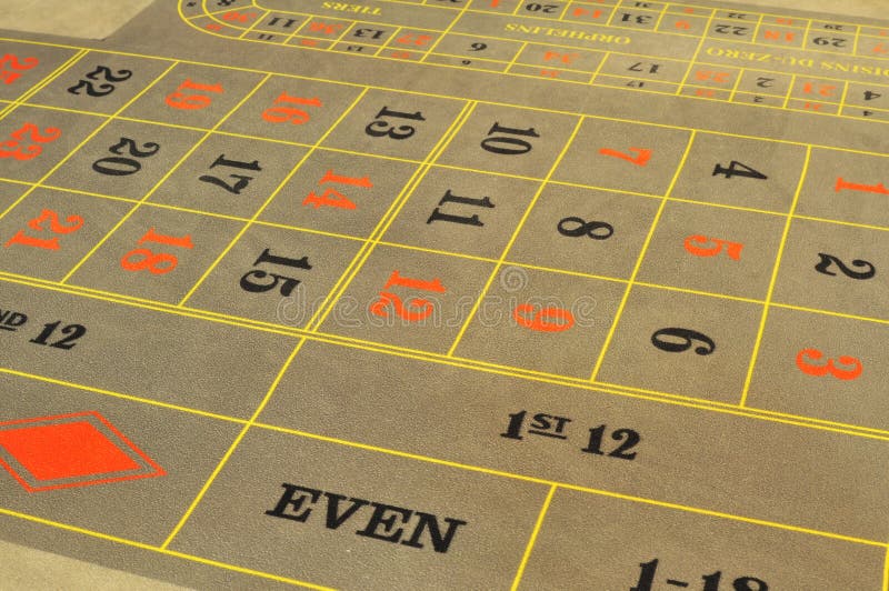 Roulette layout stock photo. Image of table, line, player - 21182884