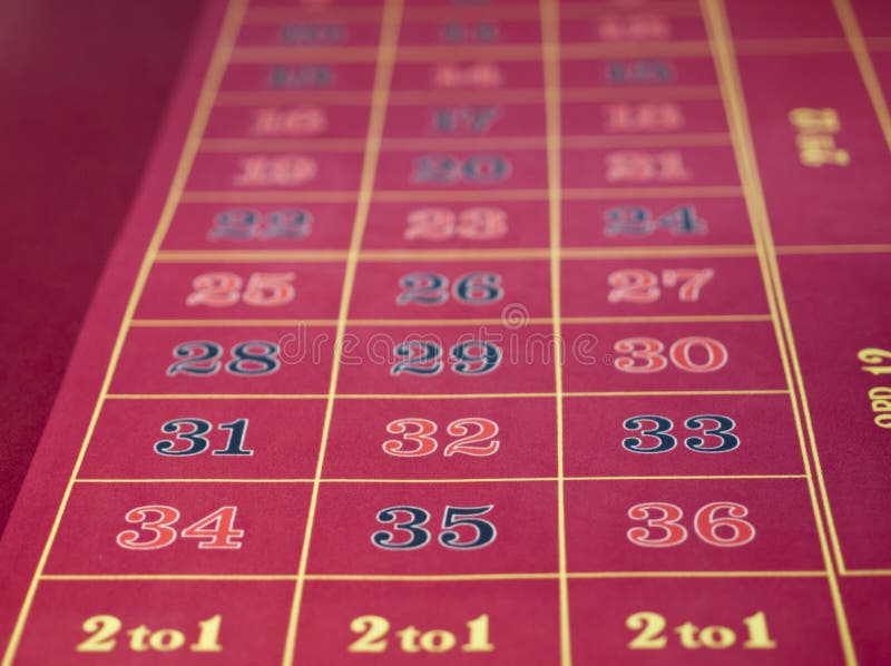 Roulette Layout in a Casino Stock Photo - Image of roulette, game: 26427414