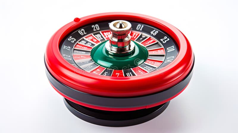 Roulette for Measurements in Isolation on a Pure White Background Stock ...