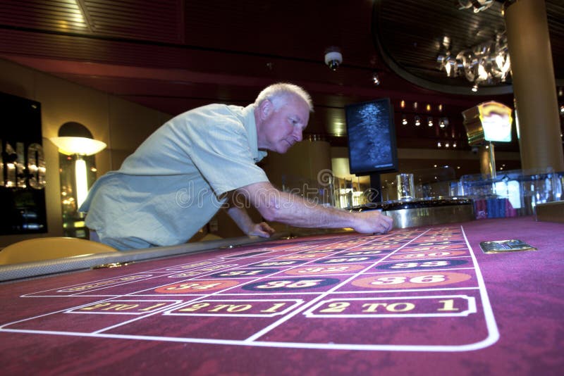 Roulette Player stock image. Image of cruise, ship, casino - 26402611