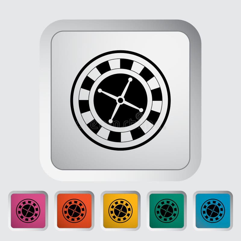 Roulette stock vector. Illustration of circle, pattern - 89760417