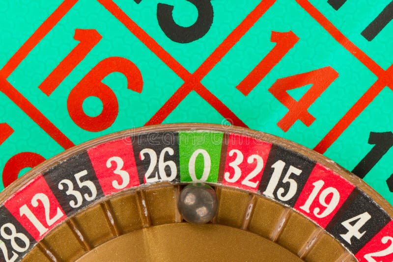 Roulette Table, Wheel and Ball Stock Image - Image of earning, gambling ...