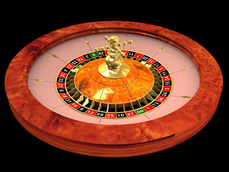Roulette wheel stock illustration. Illustration of rendered - 1854242