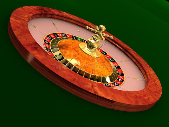Roulette wheel stock illustration. Illustration of rendered - 1854242