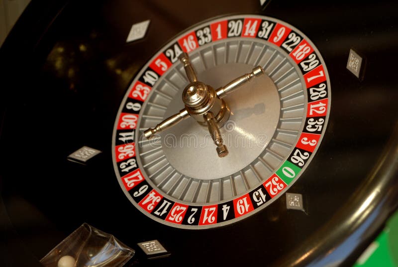 Roulette wheel stock photo. Image of gaming, wheel, casino - 3380490