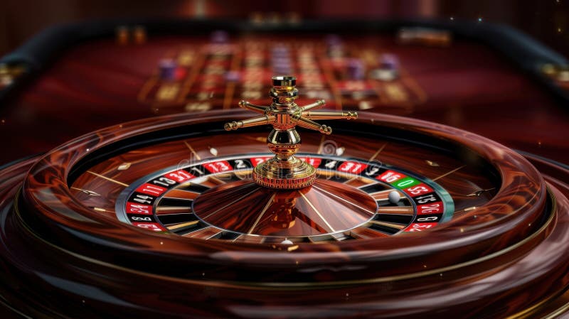 The Roulette Wheel in Casino.AI Generated Image Stock Photo - Image of ...