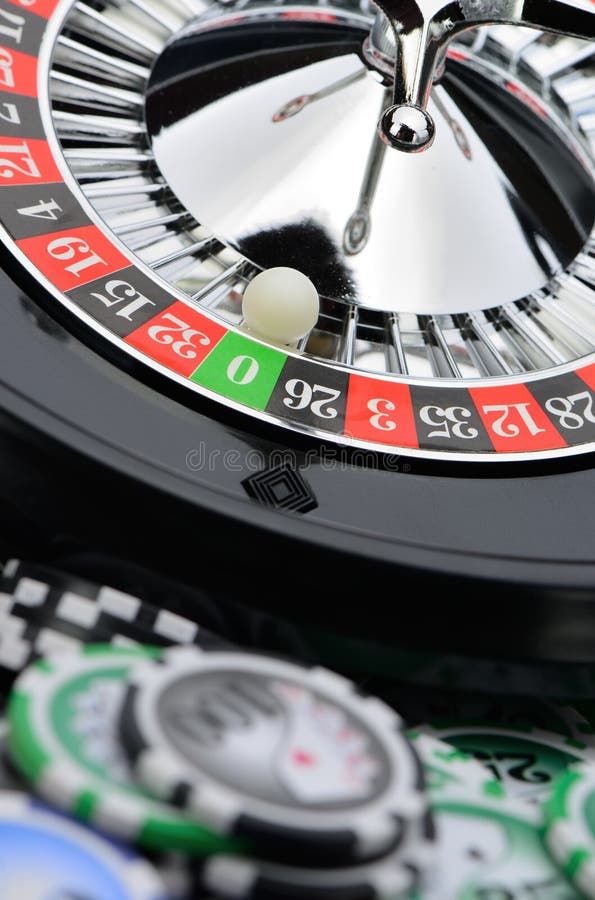 Roulette Wheel in Casino Closeup Stock Photo - Image of still, casino ...
